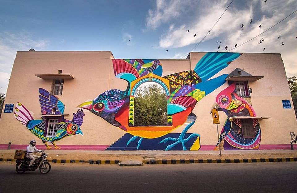 Lodhi Colony of Delhi becomes India’s very first open public art district