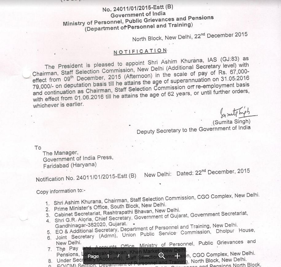 SSC exam scam: Modi govt violated rules in appointing Gujarat cadre ...