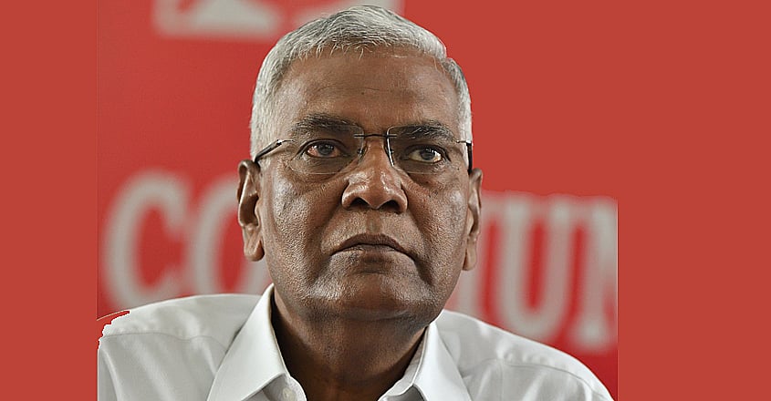 D Raja has a tough task of tackling Challenges posed by the BJP