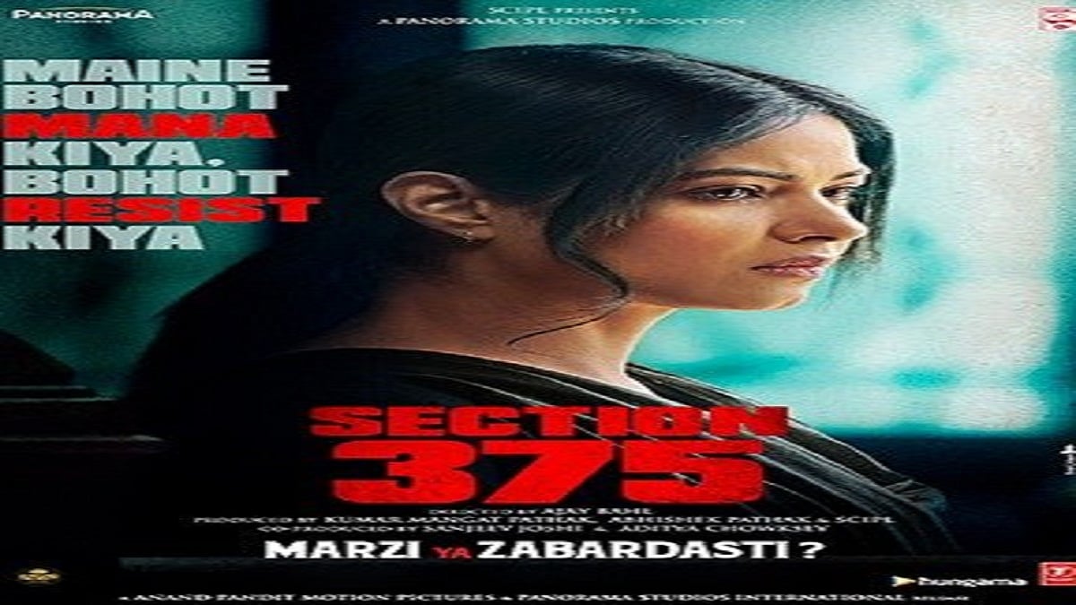 Section 375 movie review: It is bold, provocative and topical