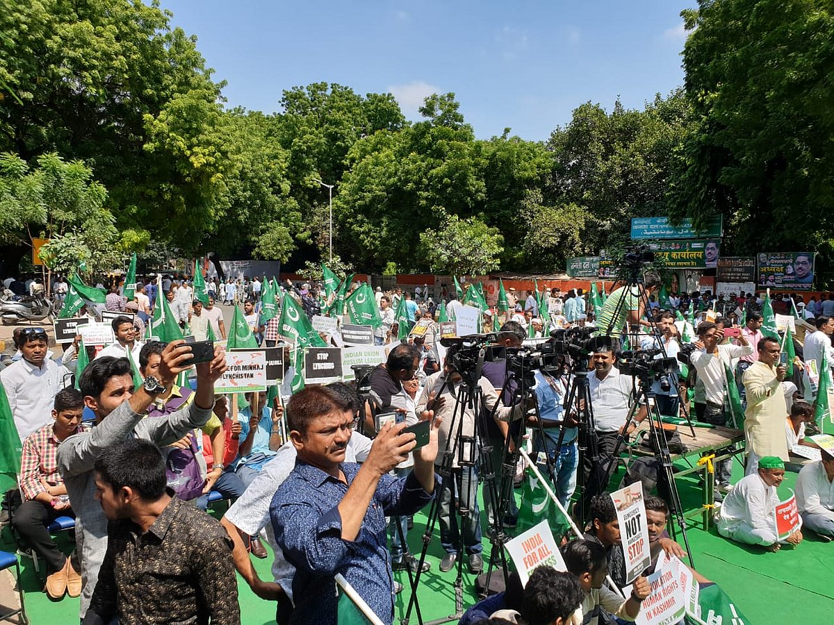 IUML protests on lynchings, NRC and more at Jantar Mantar