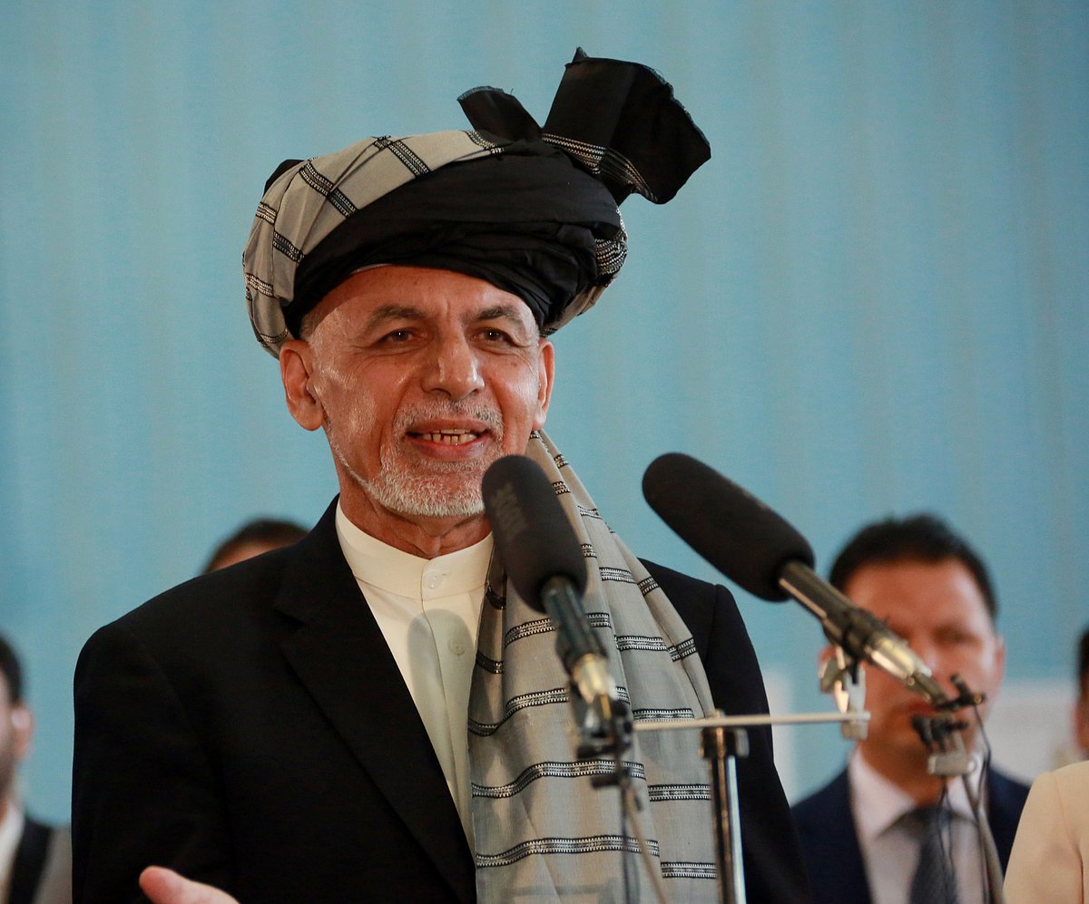 Ashraf Ghani tops Afghan presidential elections