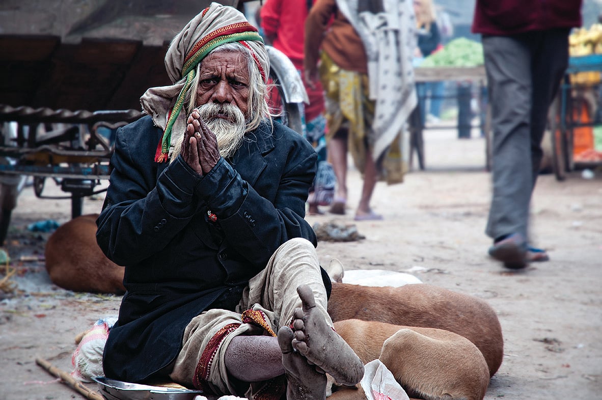 Can begging be deemed to be a crime?