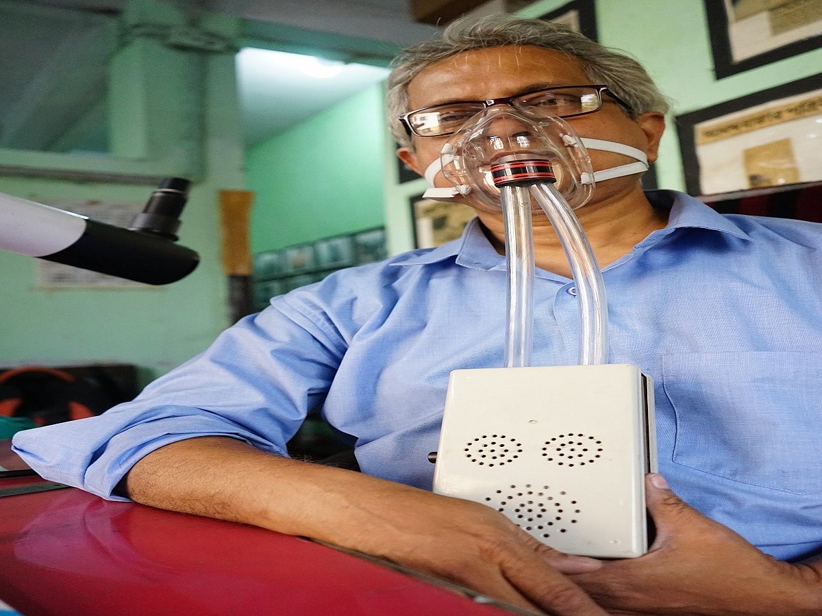 Kolkata based innovator’s all-purpose mask claims to make life easier