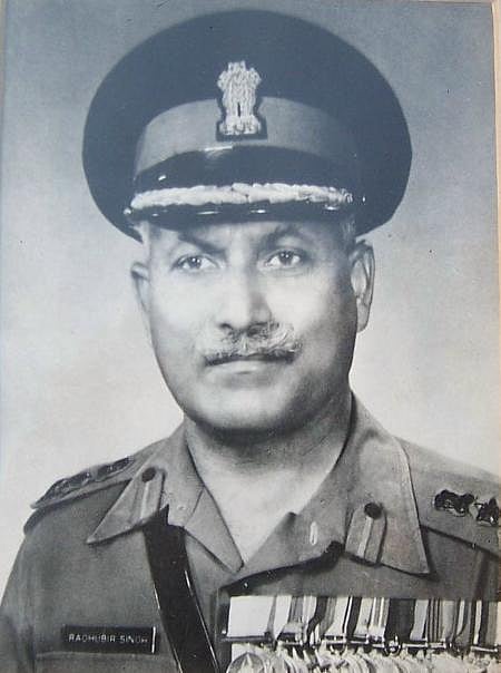 Brig Raghubir Singh Rajawat, a WW II veteran and MVC recipient in 1965 ...