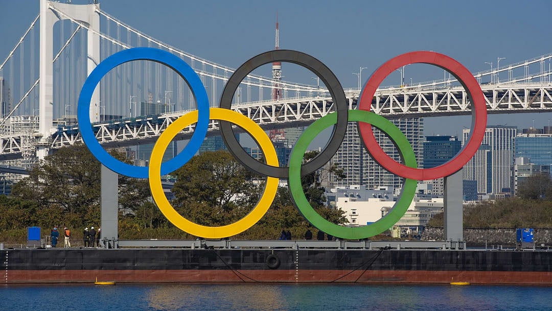 Olympic rings in Tokyo removed, will be replaced with Paralympic logo