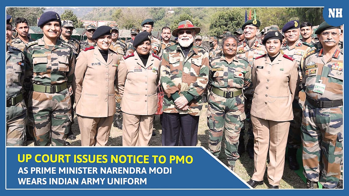 UP court issues notice to PMO as Prime Minister Narendra Modi wears ...