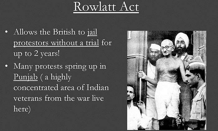 Modern-day incarnations of the infamous Rowlatt Act