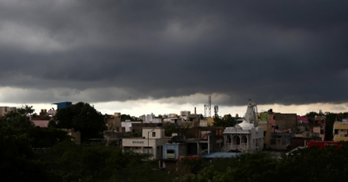 Imd Predicts Thunderstorms With Light To Moderate Rain In Chennai
