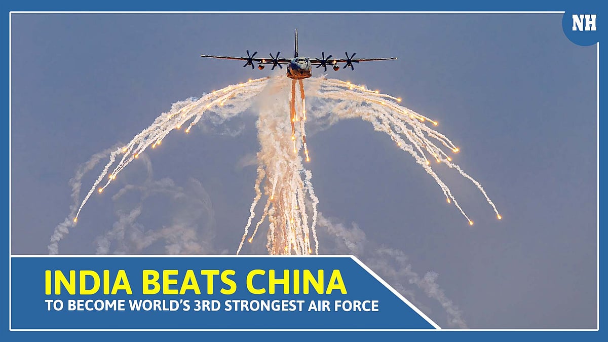 India beats China to become world’s 3rd strongest Air Force in the ...