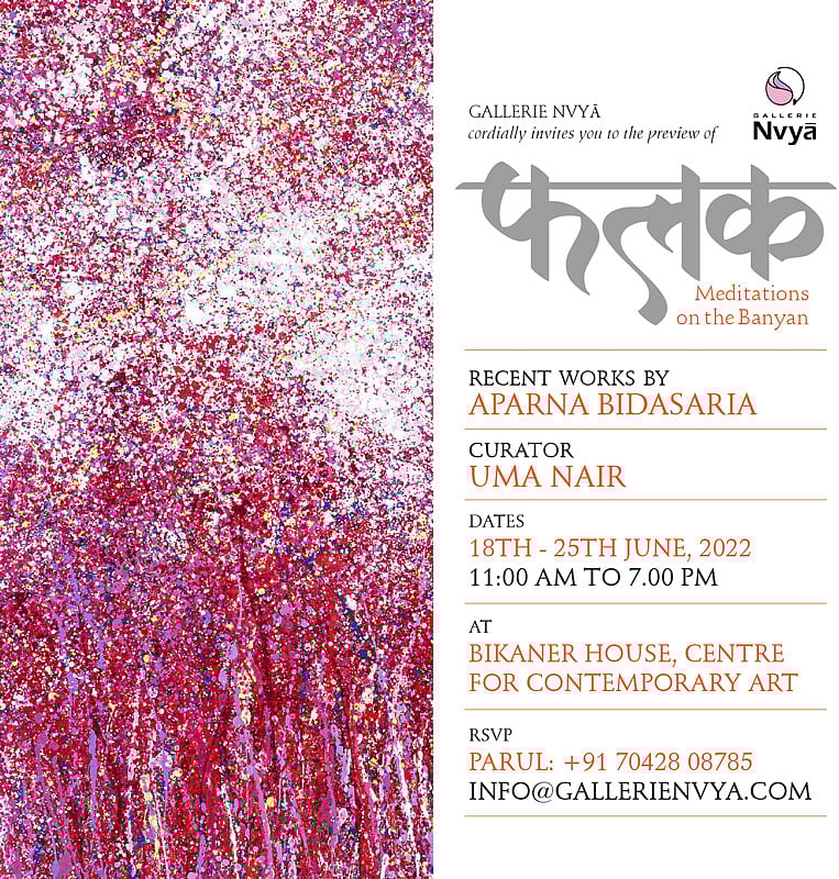 Gallerie Nvya presents artist Aparna Bidasaria’s solo show titled 'Falak'