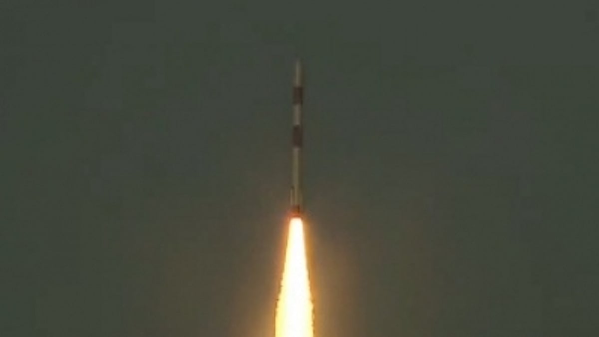 PSLV rocket lifts off with three Singaporean satellites