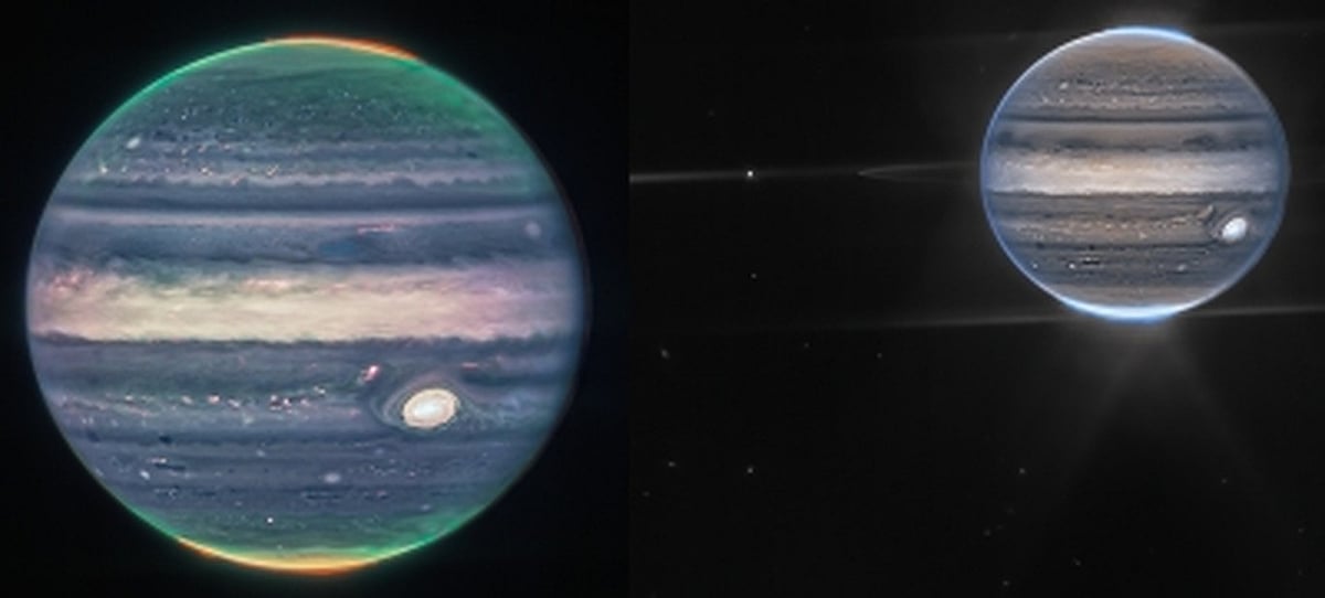 NASA's Webb telescope captures Jupiter's faint rings, Great Red Spot