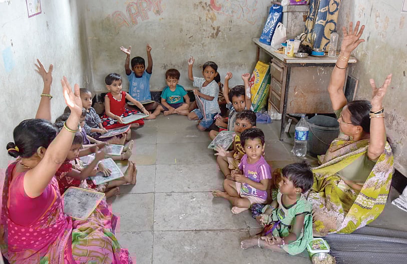 Anganwadi workers and helpers: Are they fighting a losing battle?