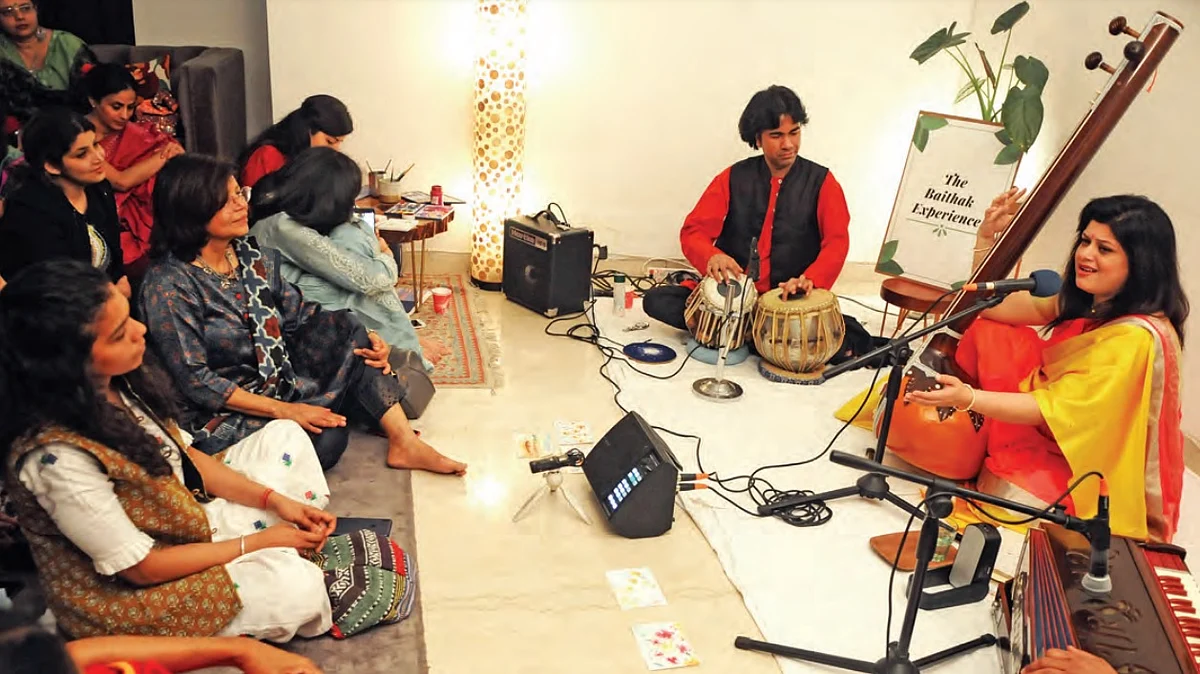 Back to Baithaks: Music and poetry are returning to their original home