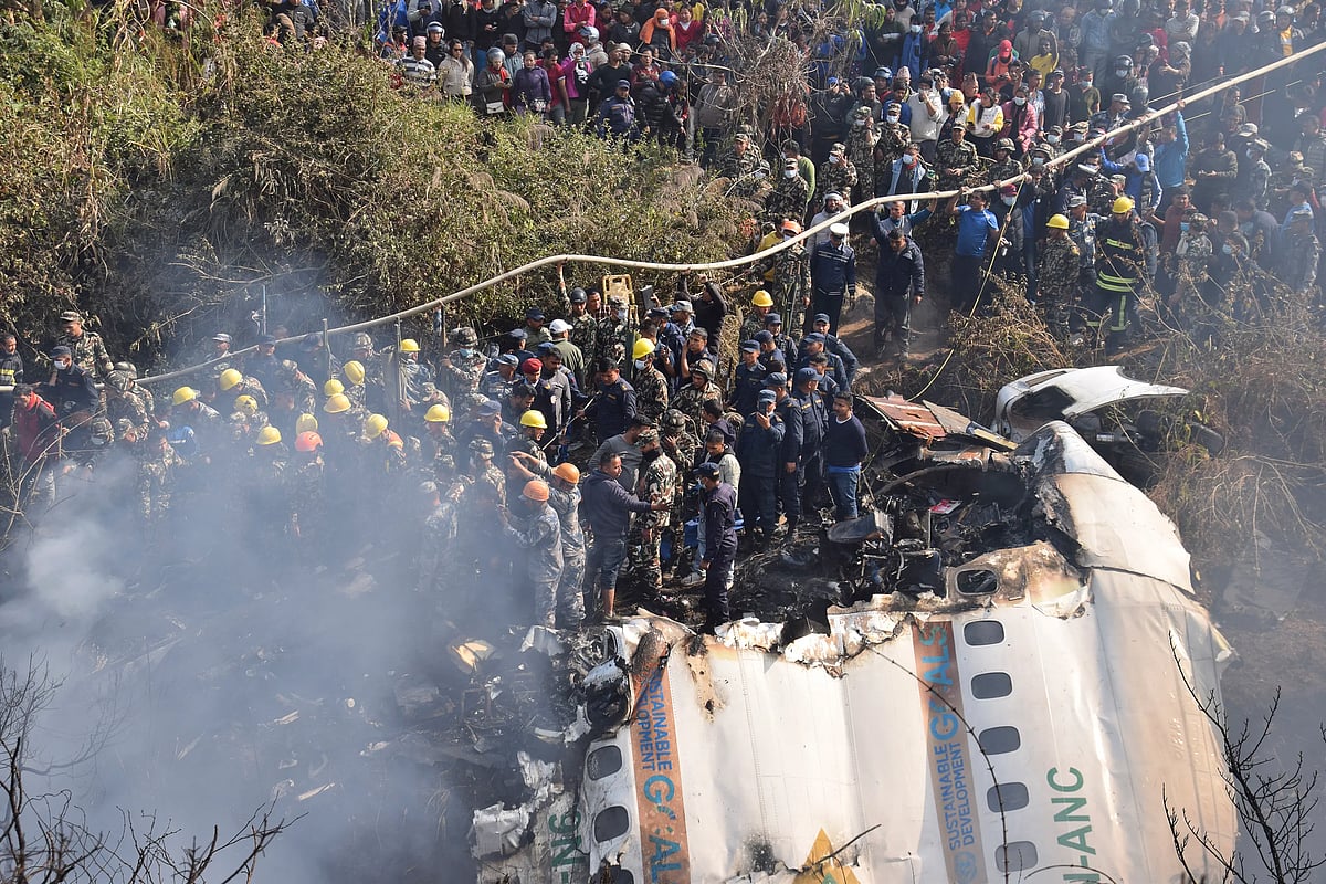 Nepal plane crash: Nepalese rescuers resume search for four missing persons