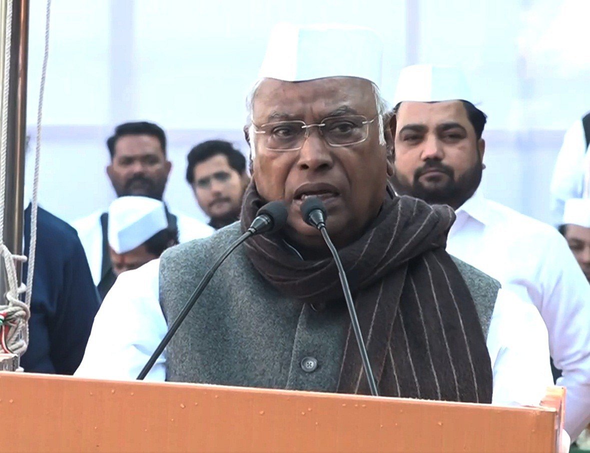 Onus is on Congress to save Constitution and democracy: Kharge in New Year message to party workers