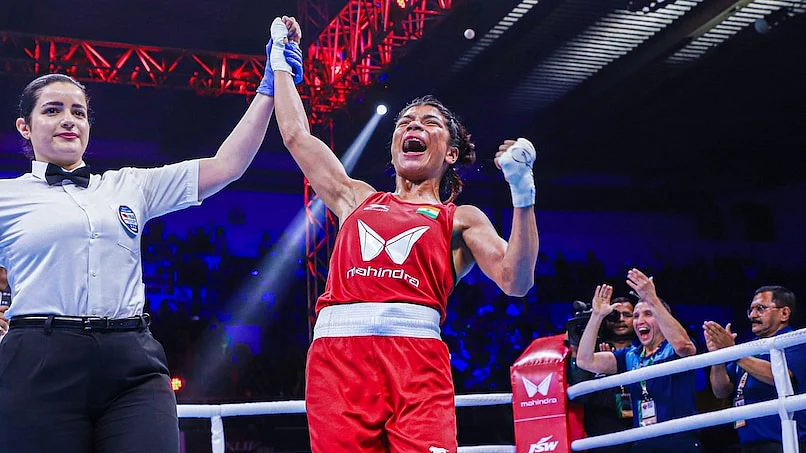 Indian boxer Nikhat Zareen wins her second World Championship title