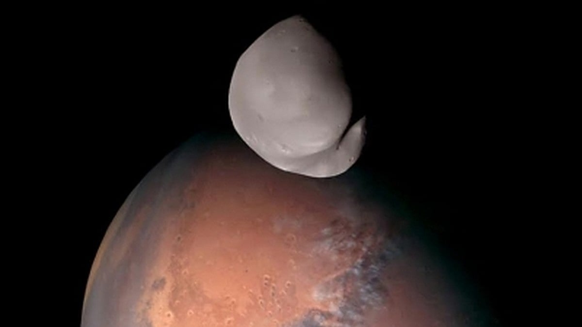UAE's mission Hope captures first up-close images of Mars moon Deimos