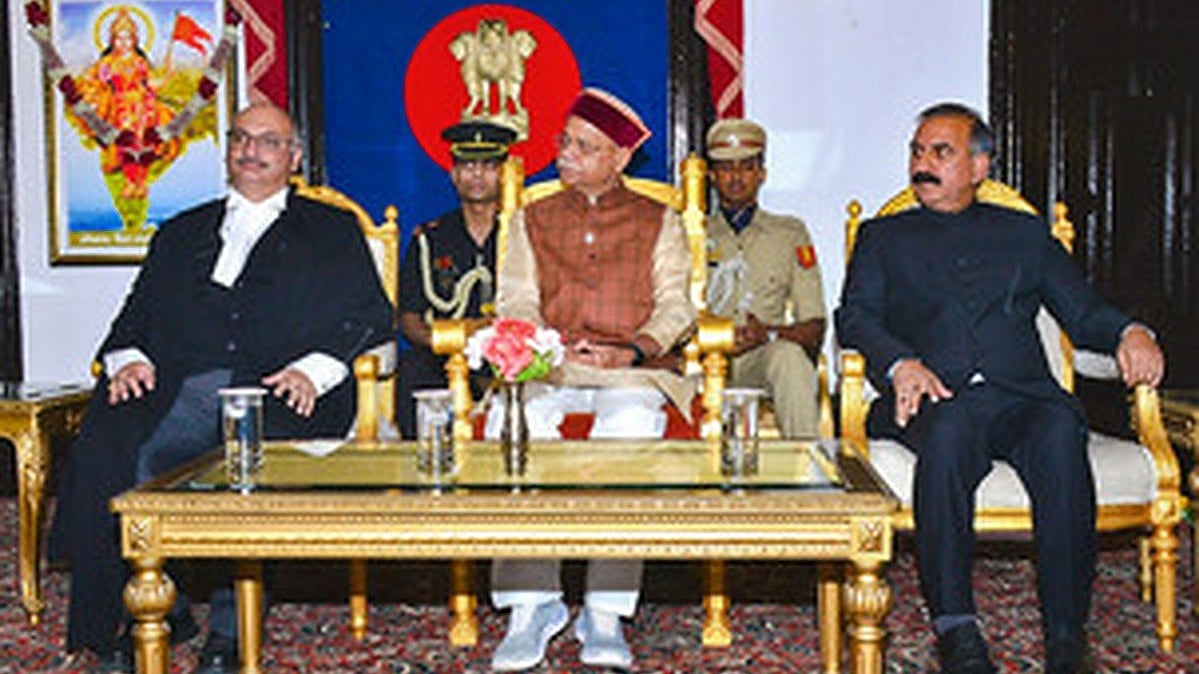 Justice M S Ramachandra Rao sworn in as 28th CJ of Himachal HC