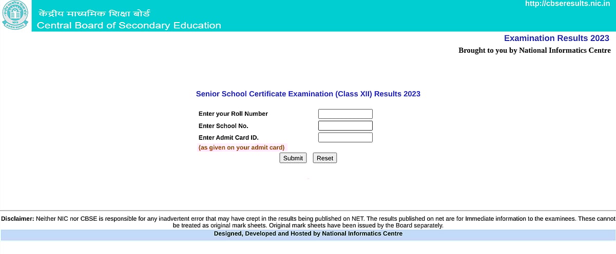 CBSE Results 2023: Class 12 results declared; 87.33 per cent pass, no ...