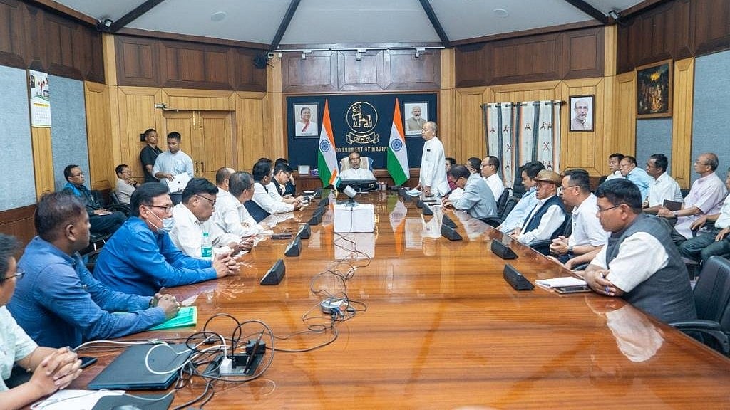 Curfew relaxed in Manipur; all-party meeting held