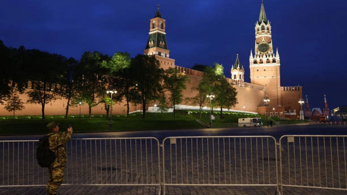 Ukraine updates: Russia ups security after 'drone attack'