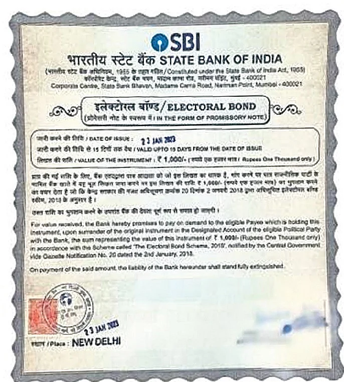 Electoral bonds over Rs 1,000 crore sold during assembly polls, 400% ...