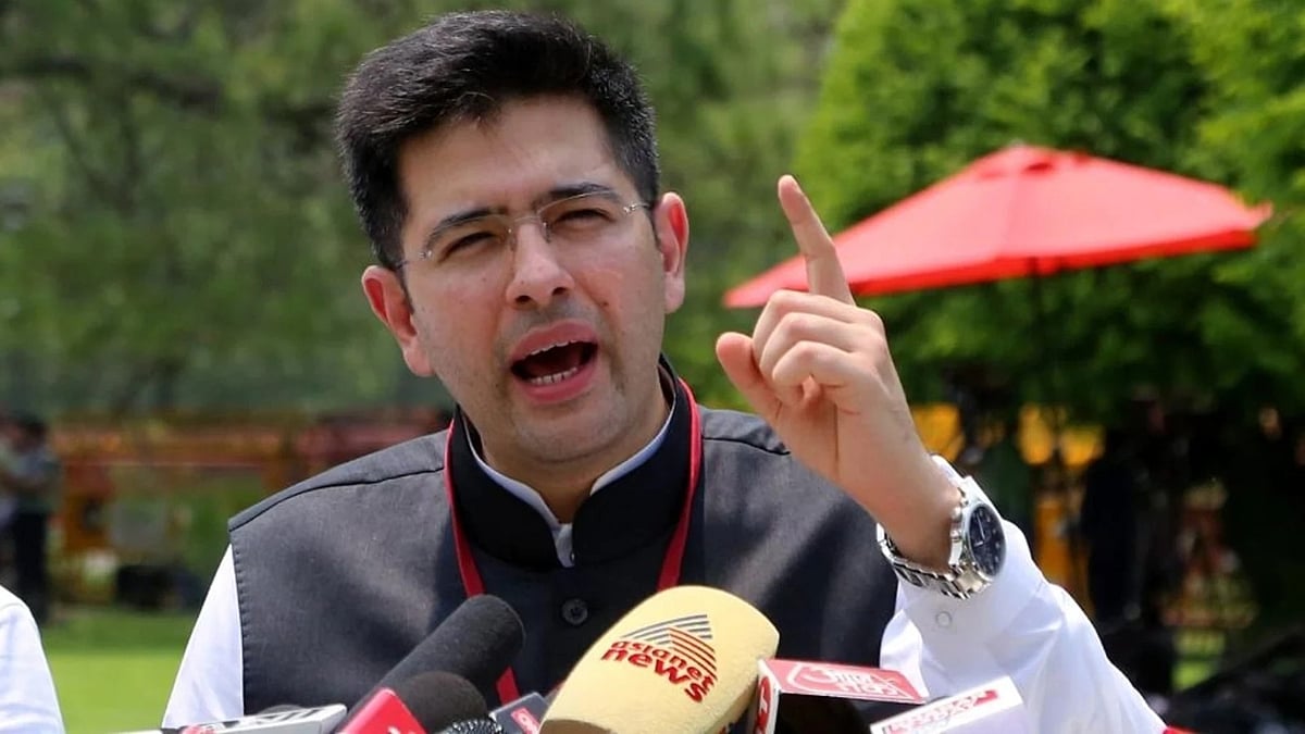 AAP MP Raghav Chadha suspended from Rajya Sabha