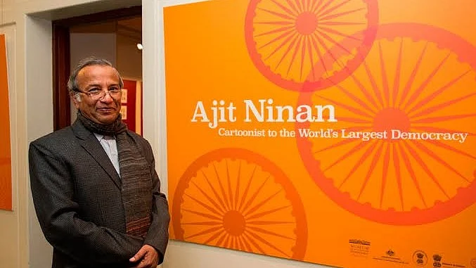 Iconic political cartoonist Ajit Ninan bids final farewell at 68