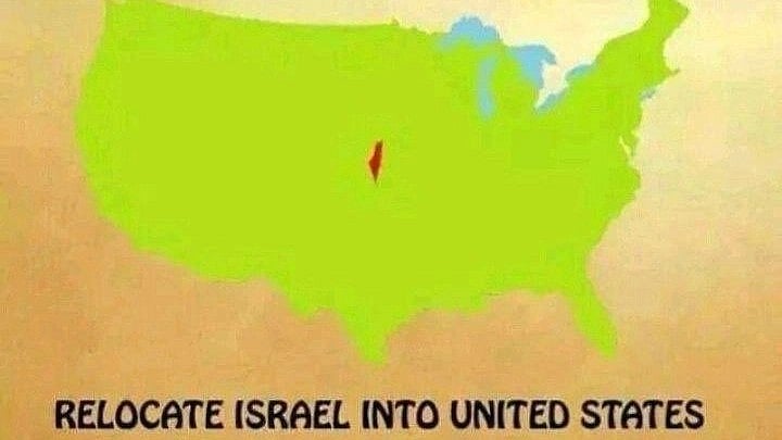 ‘Relocate Israel to the United States’, suggests hilarious WhatsApp forward