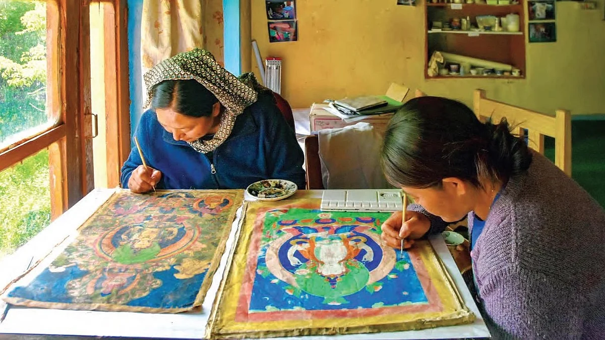 Bringing Thangkas back to life