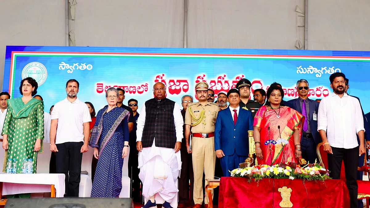 Telangana: Revanth Reddy takes oath, Cong appoints first Dalit deputy CM