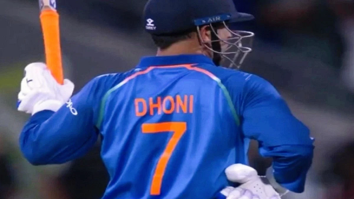 Why is BCCI retiring Mahendra Singh Dhoni's iconic jersey no. 7?