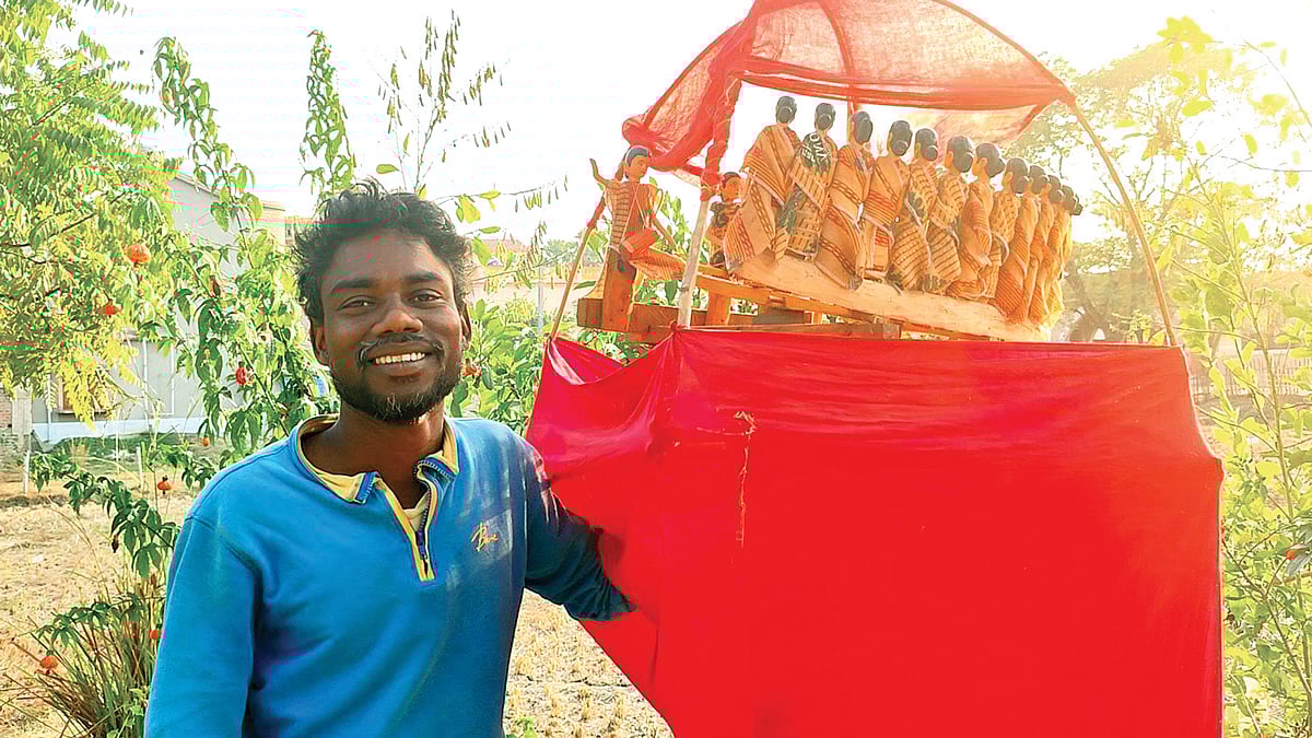 The lore of Chadar Badni puppets