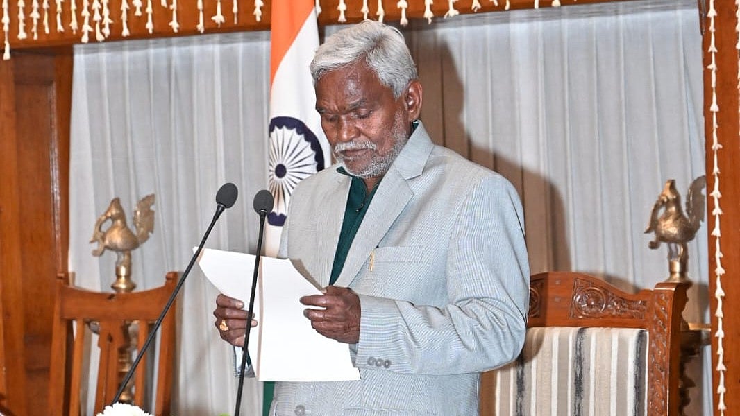 JMM's Champai Soren takes oath as chief minister of Jharkhand