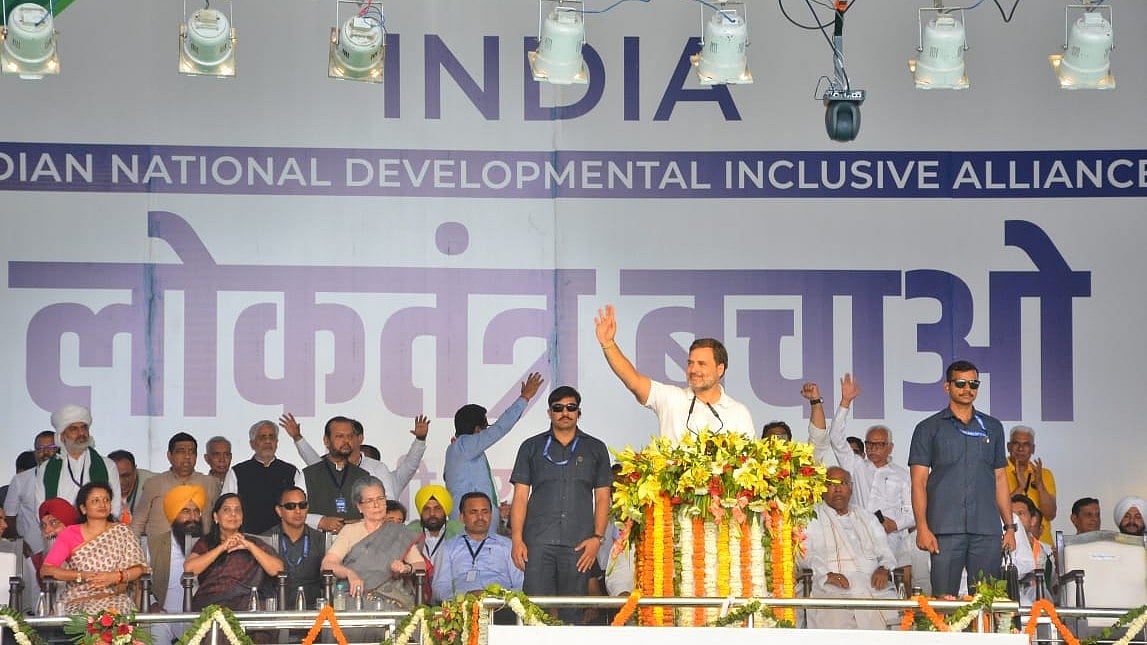 This election not about forming a govt but saving the democracy: Rahul ...