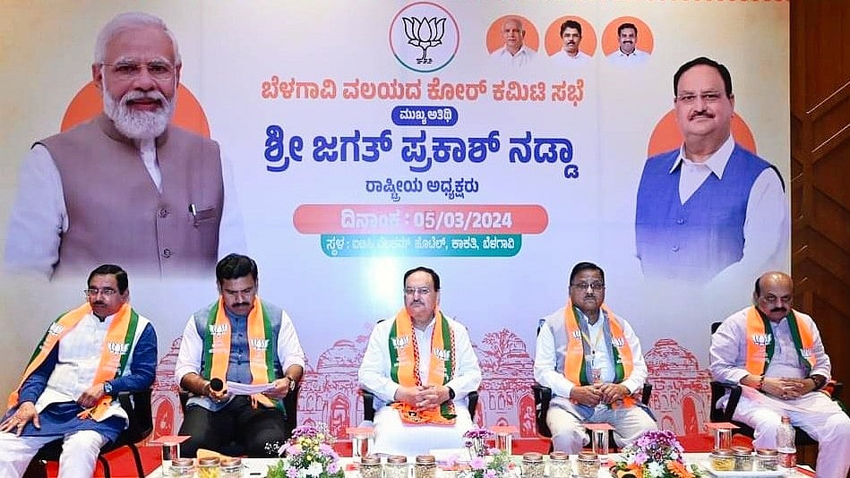 Lok Sabha polls: BJP replaces nine MPs in first list of Karnataka ...