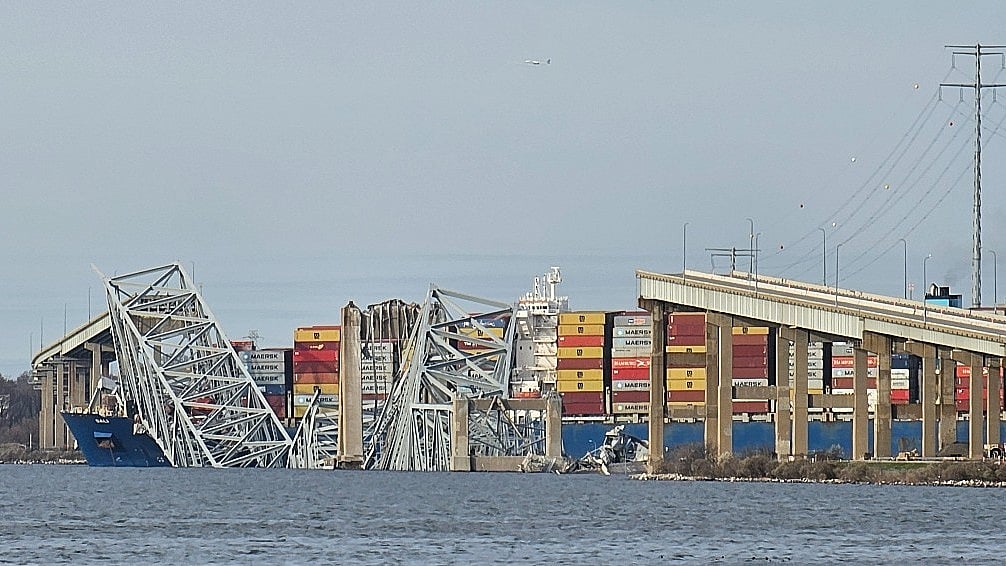 Baltimore Bridge collapse: Entire cargo ship crew of 22 were Indians