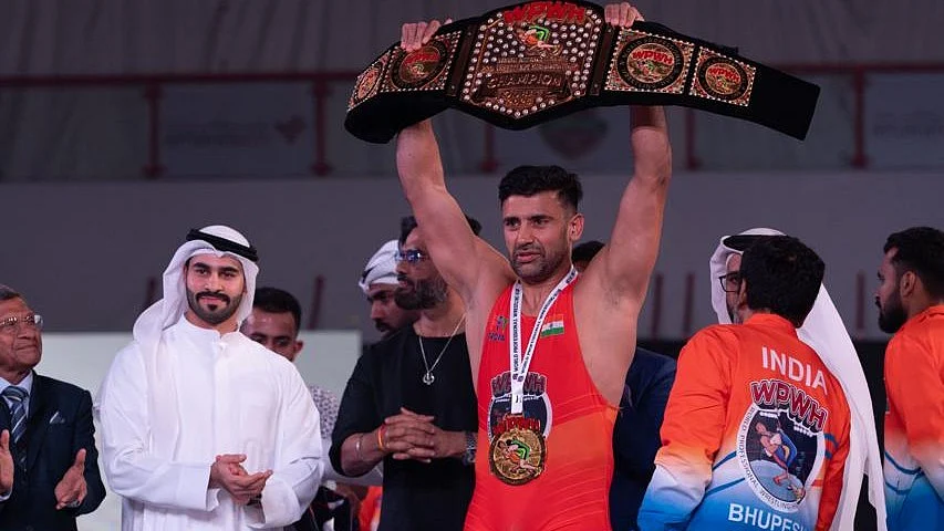 Sangram Singh Becomes First Indian Male Wrestler To Enter World Of Mma
