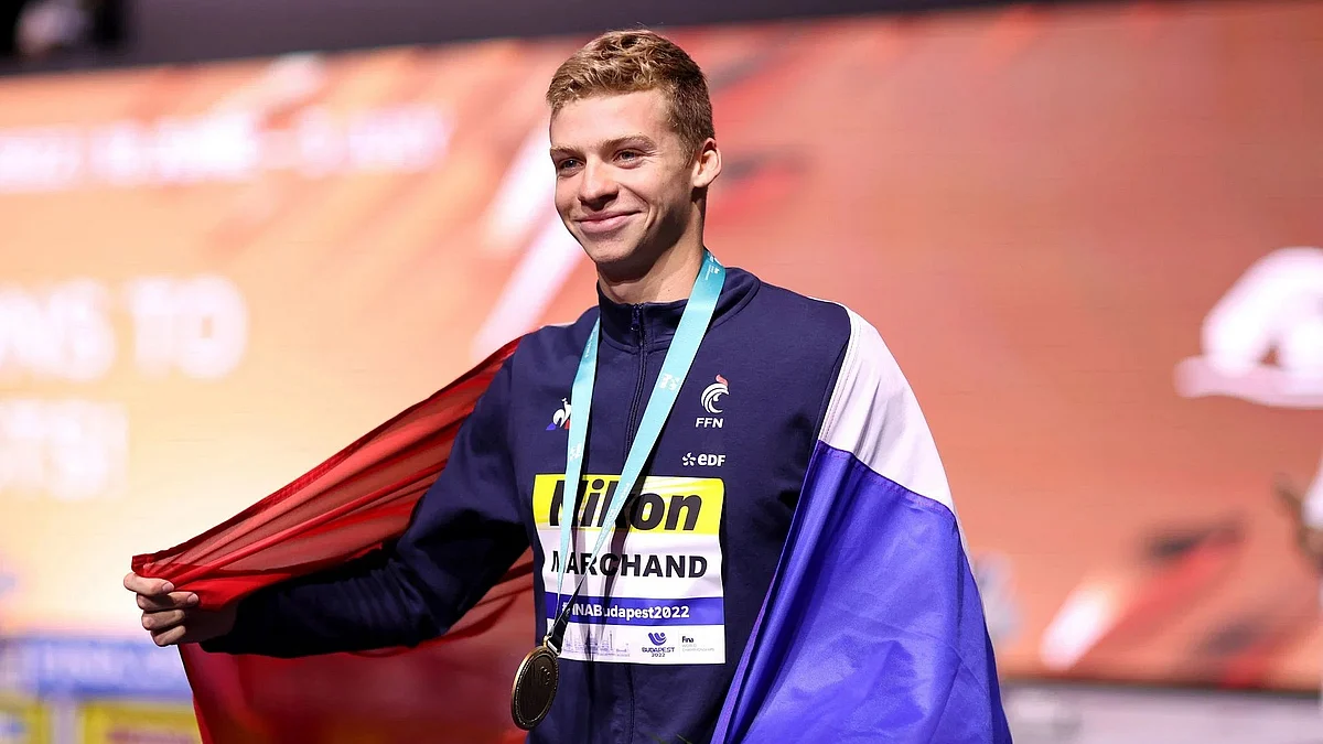 Paris Olympics: Leon Marchand, who sunk Phelps’ 15-year-old world ...