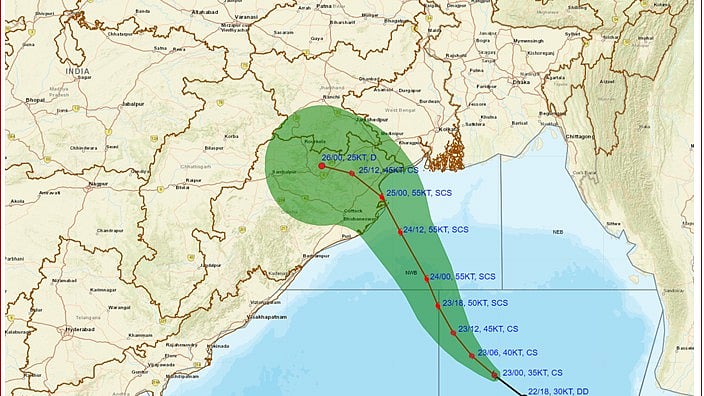 Kolkata airport battens down hatches for Cyclone Dana