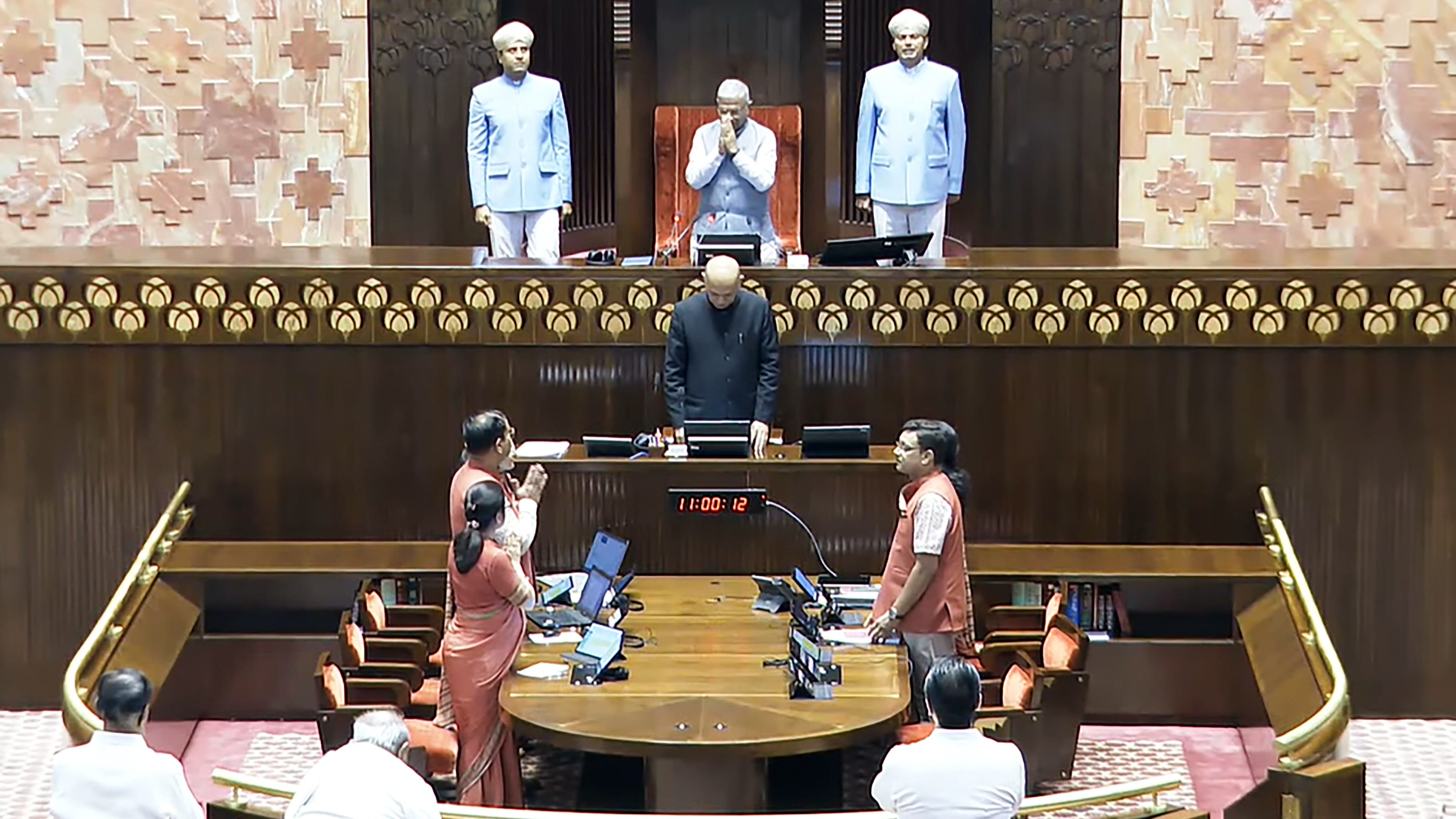 Rajya Sabha Proceedings Adjourned Till 2 Pm Amid Opposition Uproar