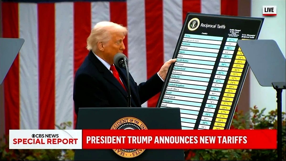 US announces new reciprocal tariffs on India, 70 other countries