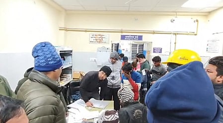 Around 60 injured as work trains collide inside hydel project tunnel in ...