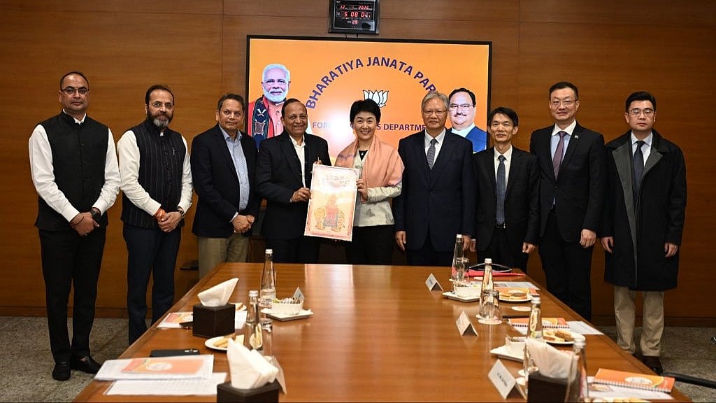 BJP-CCP meet: Congress flays Modi govt. for hypocrisy, meek surrender ...