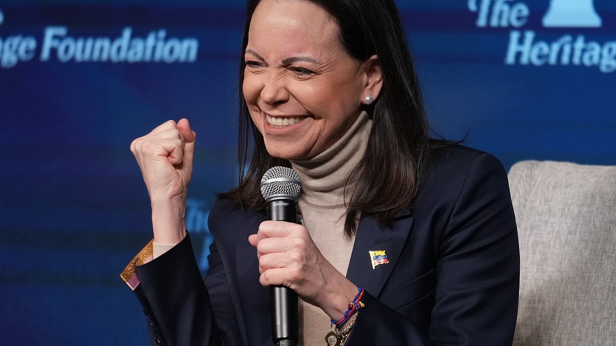 María Corina Machado says Venezuela is at ‘threshold of freedom’