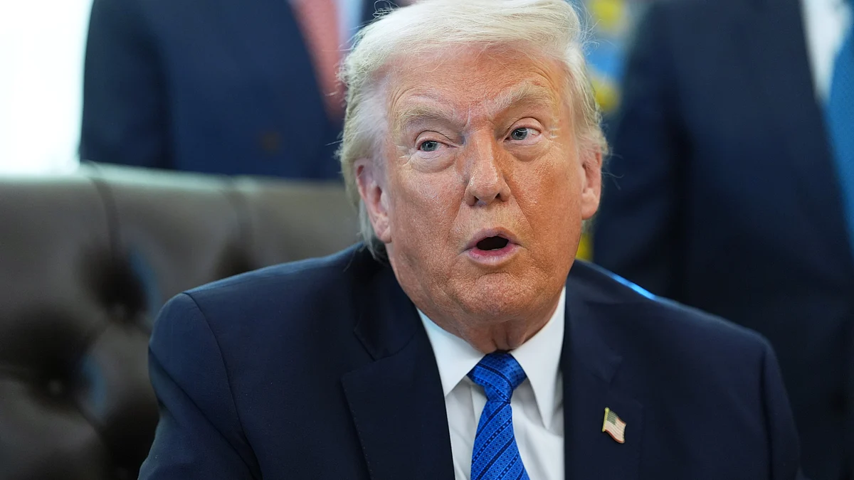 Trump signals tougher stance as US sends larger naval force toward Iran