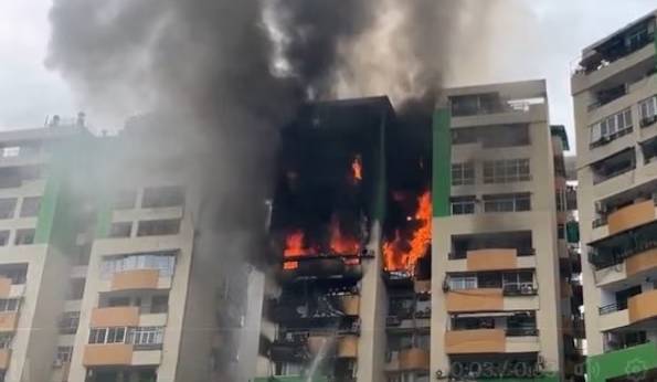 Major fire breaks out at Ghaziabad housing society, several flats damaged