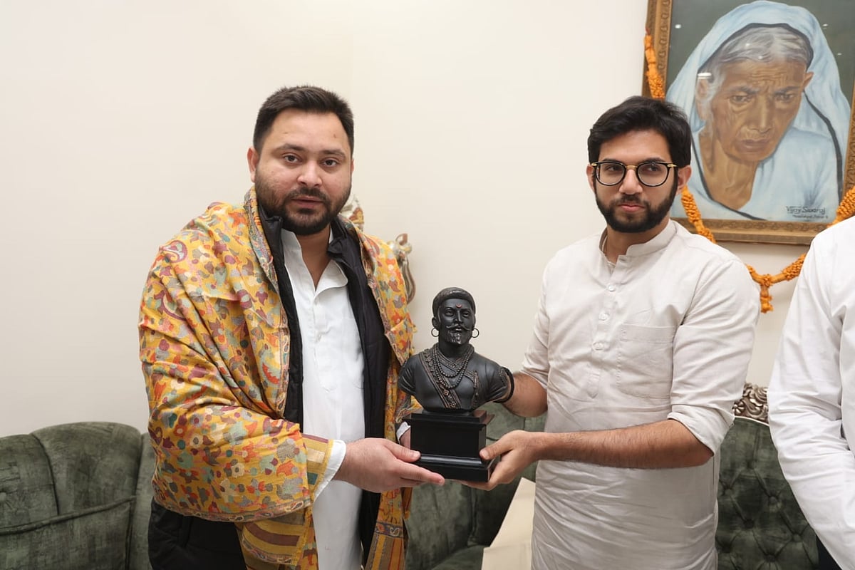 बिहार: पटना में सीएम नीतीश और तेजस्वी से मुलाकात के बाद आदित्य ठाकरे ...